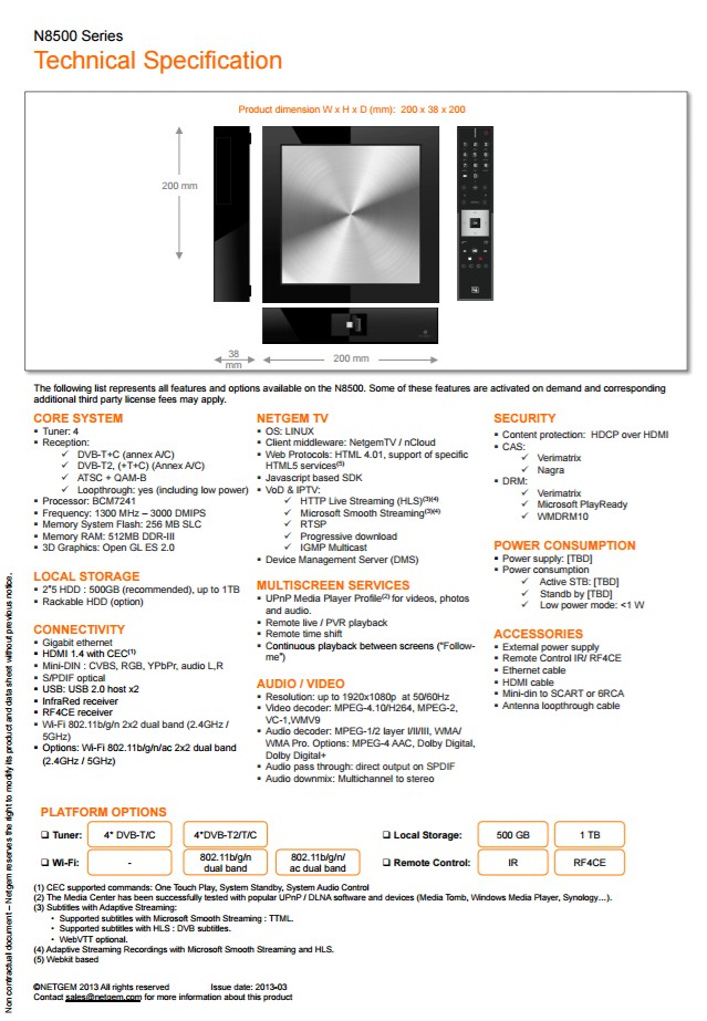 netgemiene: Netgem Hybrid Home Cloud Media Servers (4K UHD TV, HYBRID ...