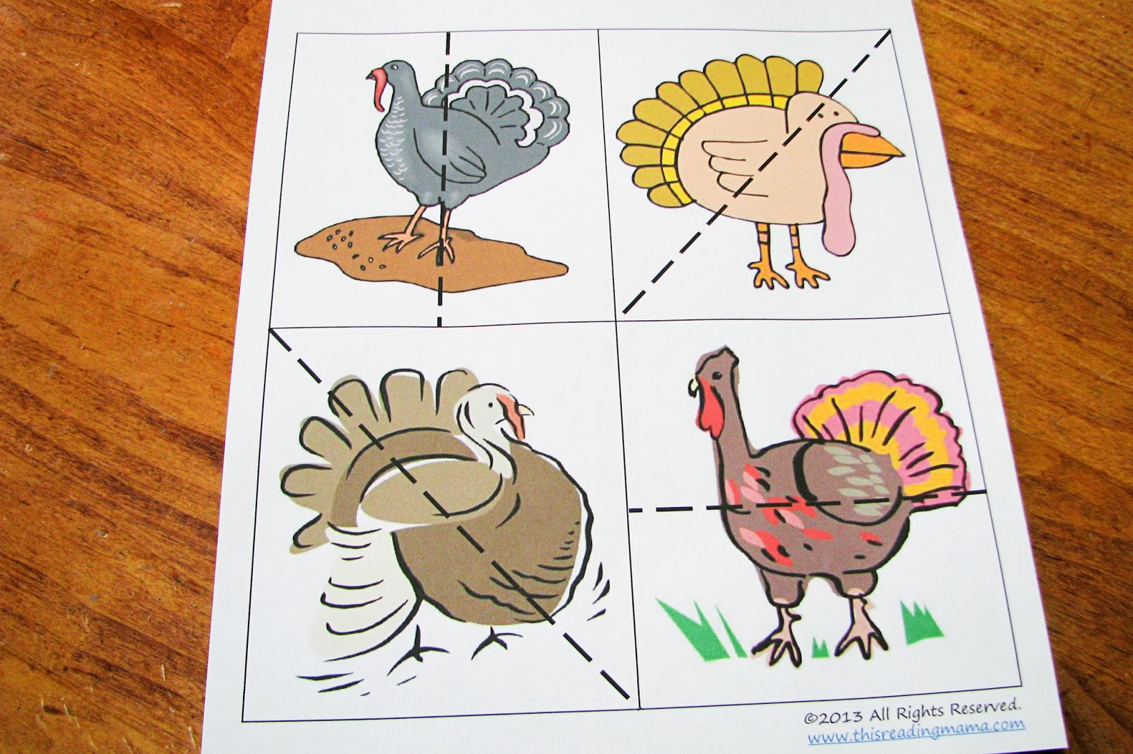 Mommy's Little Helper: Turkey Preschool Theme