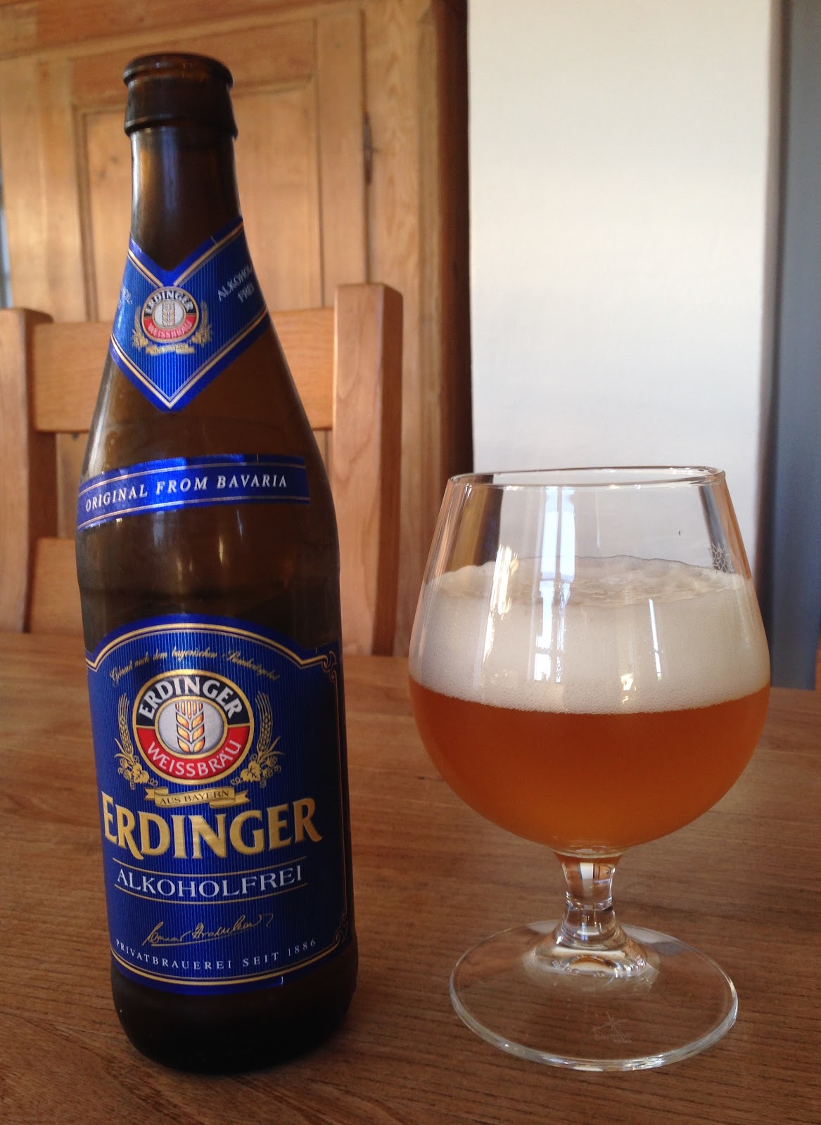 Alkoholfri øl test: Erdinger Weissbrau