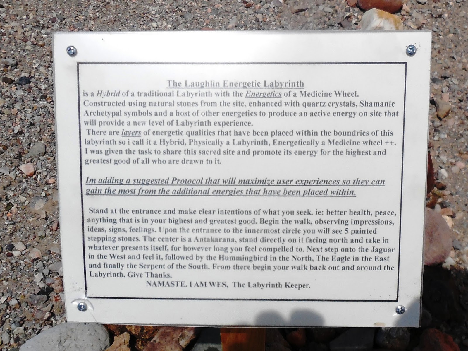 Laughlin Buzz: Laughlin Labyrinth