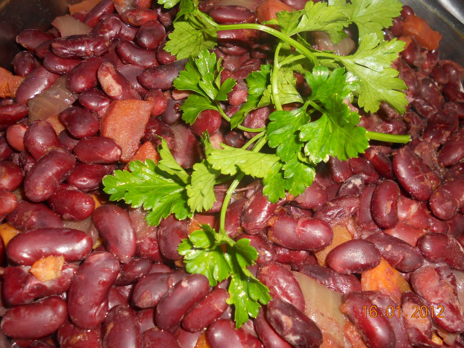 Pratos y Panelas: Feijão Vermelho