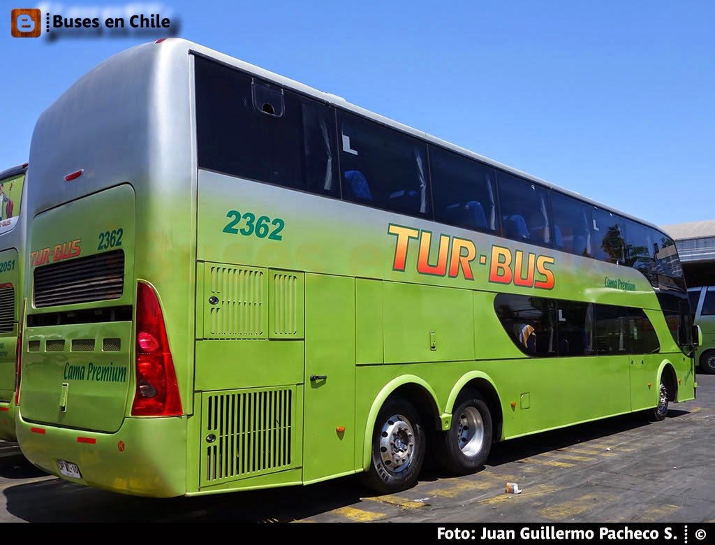 Buses en Chile | Juan Guillermo Pacheco S.: Tur-Bus | N° 2362.-