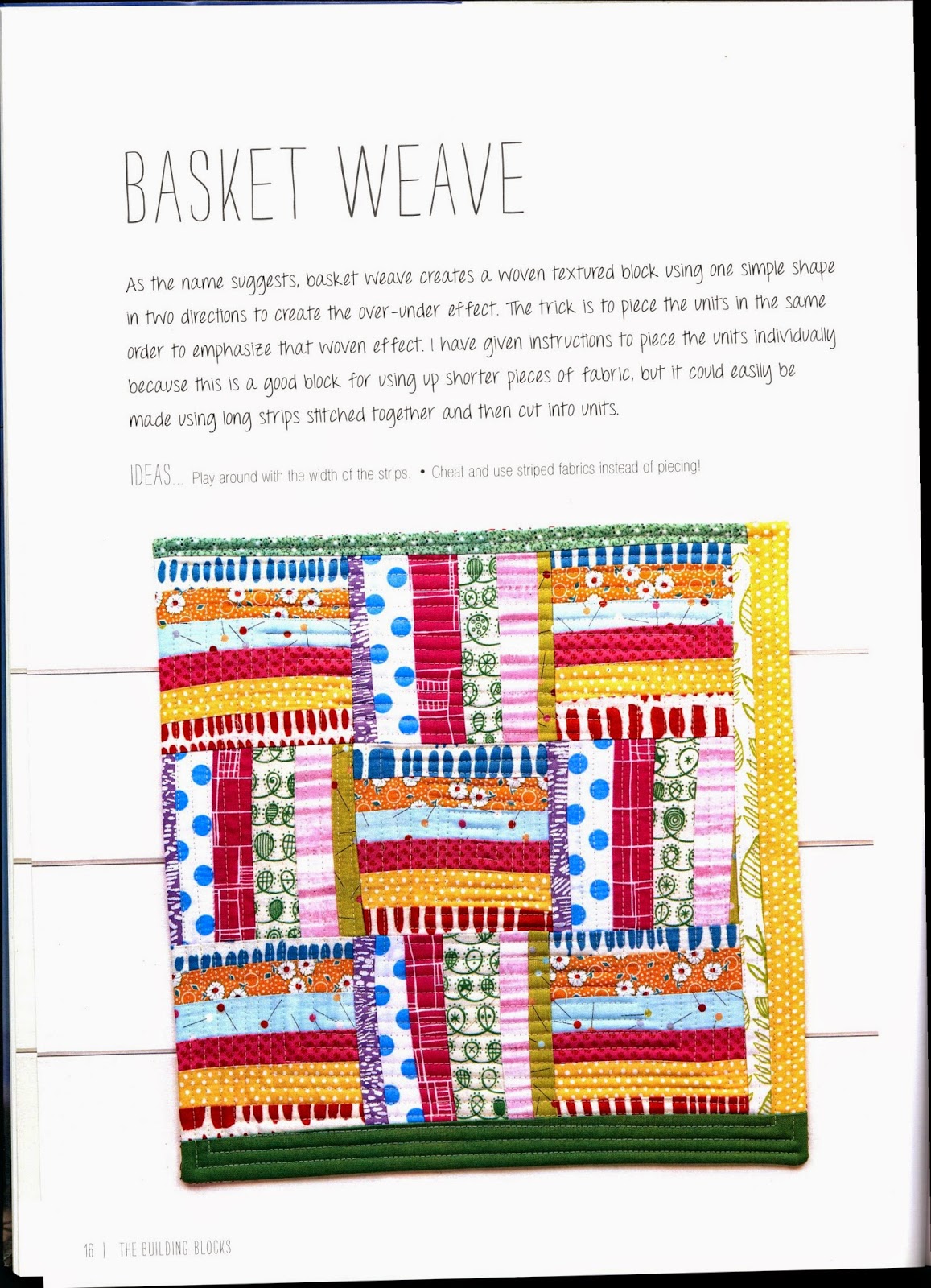 Embellishment: Quilt Improv