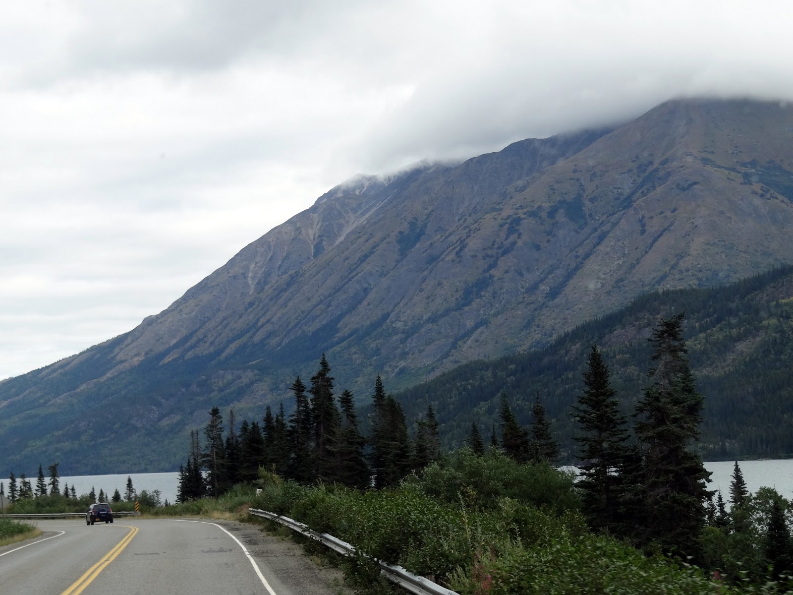 RVing Beach Bums: Teslin to Watson Lake to Iskut