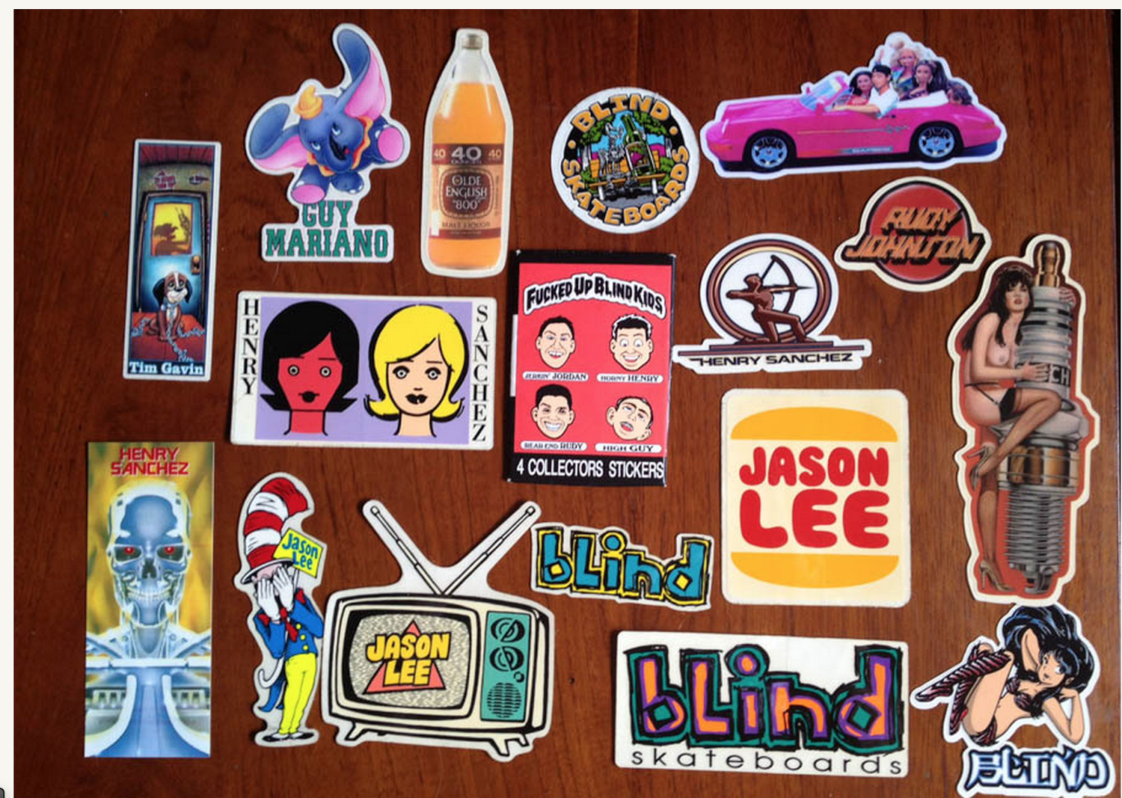 callumgriffiths illustrator : 80s sticker packs