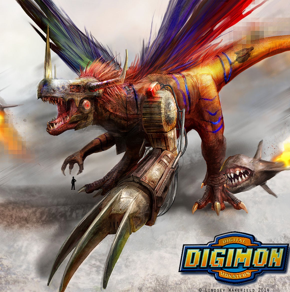 AKIWA ART: Epic Realistic Digimon Fan Art by Lindsey Wakefield