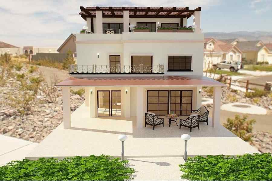 Proiect casa moderna Constanta - Proiect de casa clasic modern pret