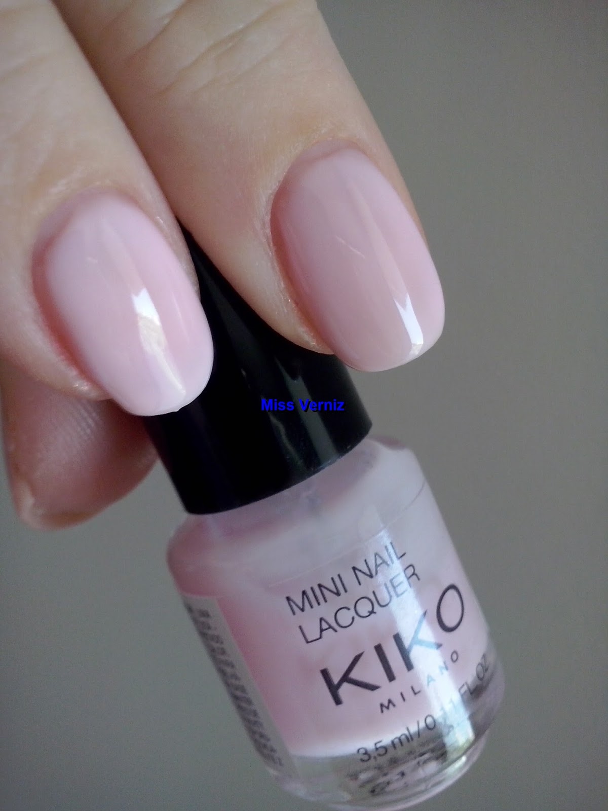 Ana_missverniz: Kiko Mini Numero 06 : Candy Pink French