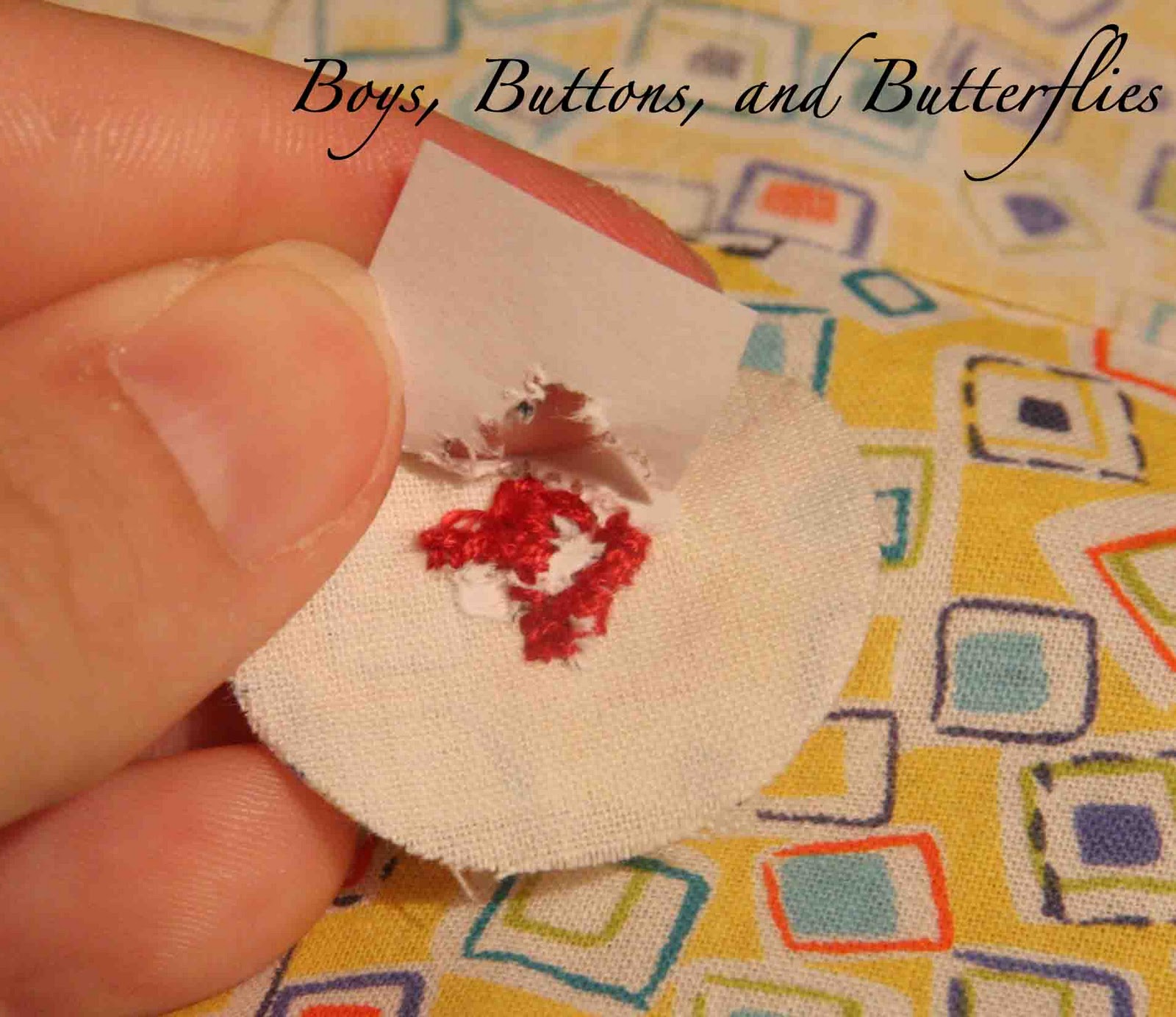 Buttons and Butterflies: Button Clips