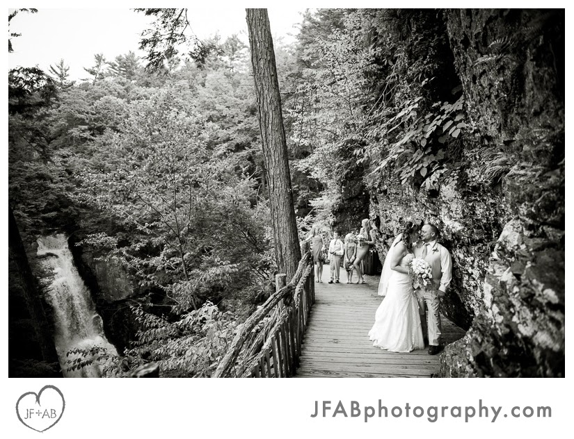 JF + AB Photography Blog: Sabrina and Anthony's wedding at Bushkill Falls