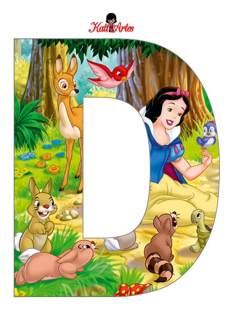 free-printable-Snow-White-alphabet-004.PNG (793×1096) | Free, Adornos ...