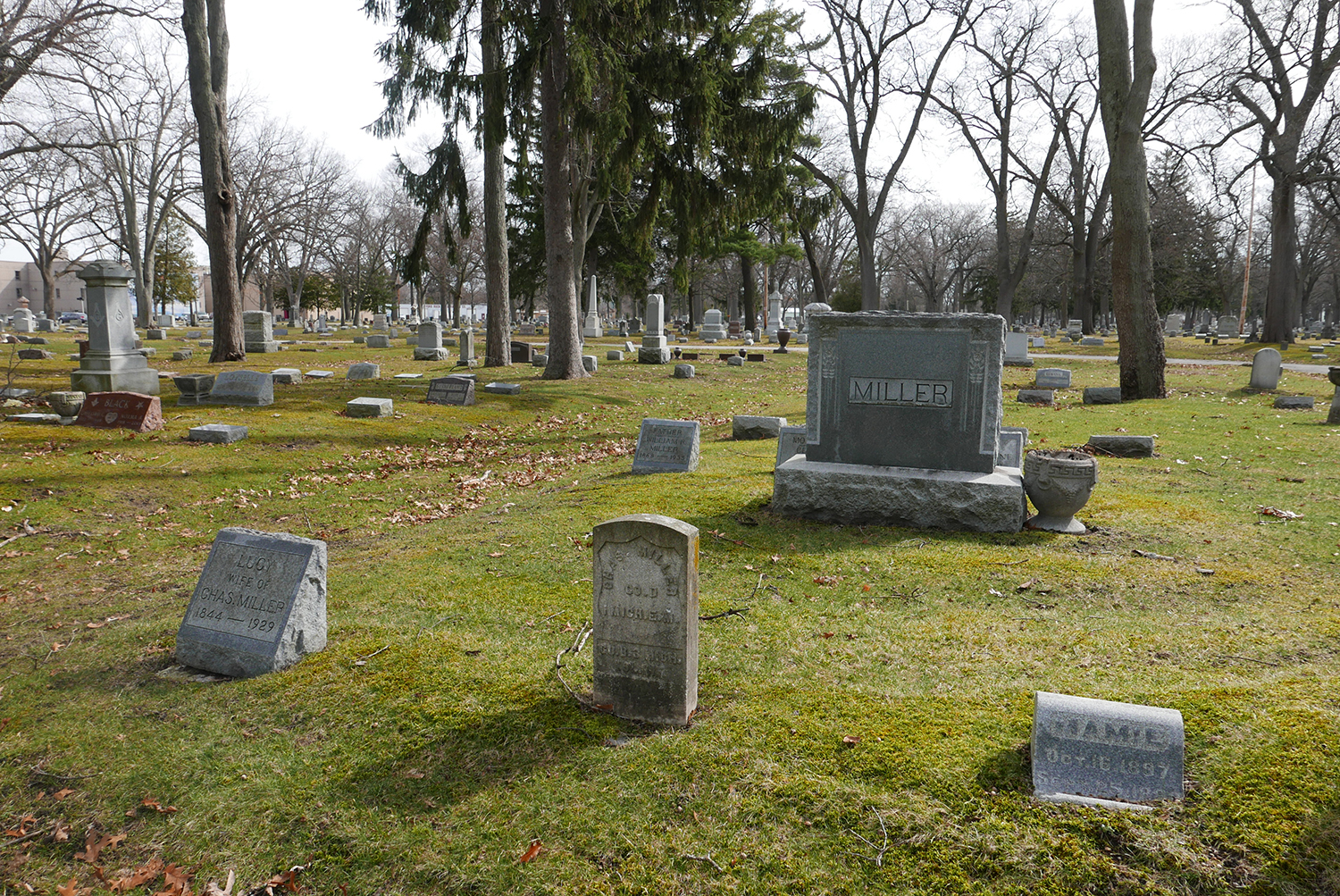 The 3rd Michigan Infantry: Evergreen Cemetery in Muskegon