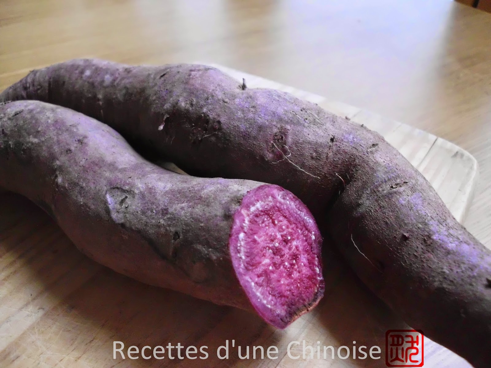 Recettes d'une Chinoise: Patate douce violette 紫薯 zǐshǔ