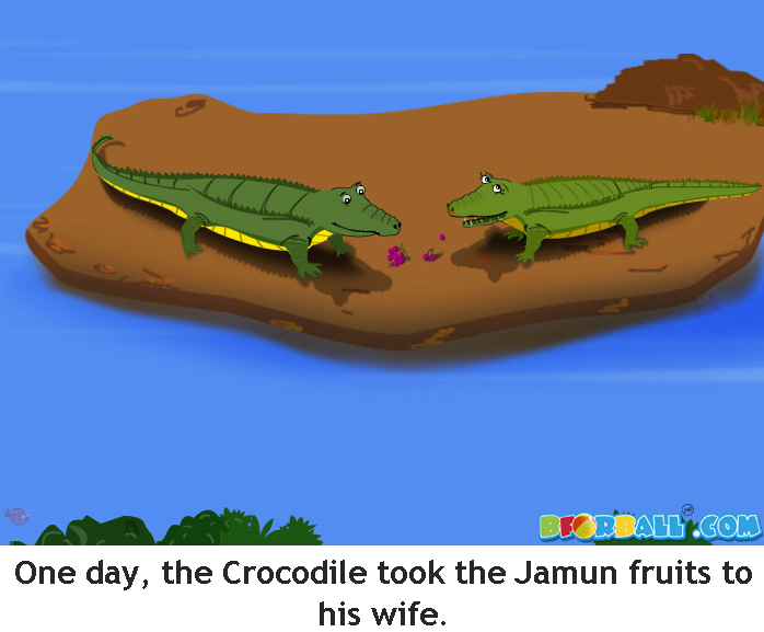 Dinesh Hx: The Crocodile and The Monkey Story with Pictures