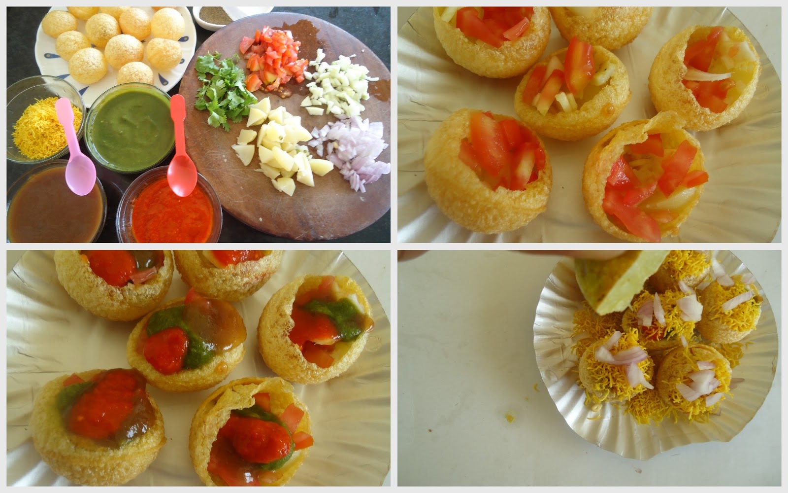 Sev Puri Recipe | Sev Poori Recipe ~ Kiran's Food corner
