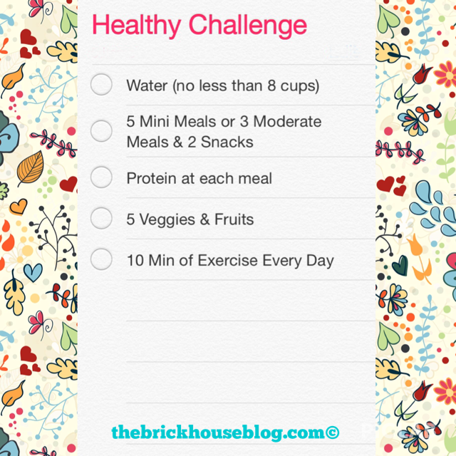 The Brick House...in pursuit of stronger lives.: Quick Start Healthy ...