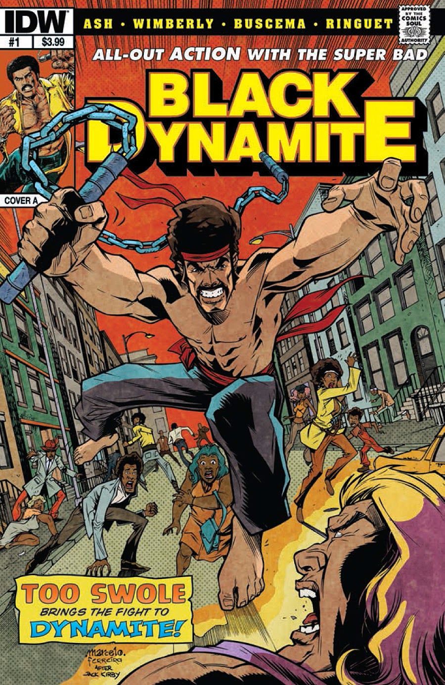 ghettoManga: PREVIEW - new "BLACK DYNAMITE" comic from @IDWPublishing