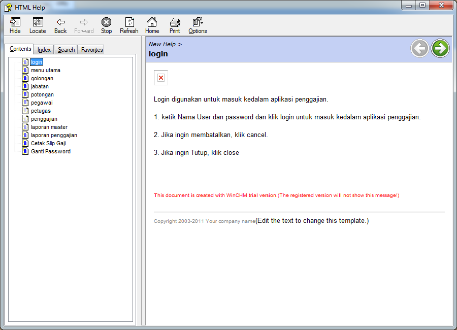 Getting Started with Arduino and Genuino UNO: VB.NET :: APLIKASI PENGGAJIAN KARYAWAN (VB.NET)