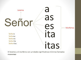El rincón de las lenguas: Lexemas.
