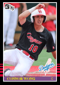 Dodgers Blue Heaven: Dodgers Pick Catcher Connor Wong in the Third ...