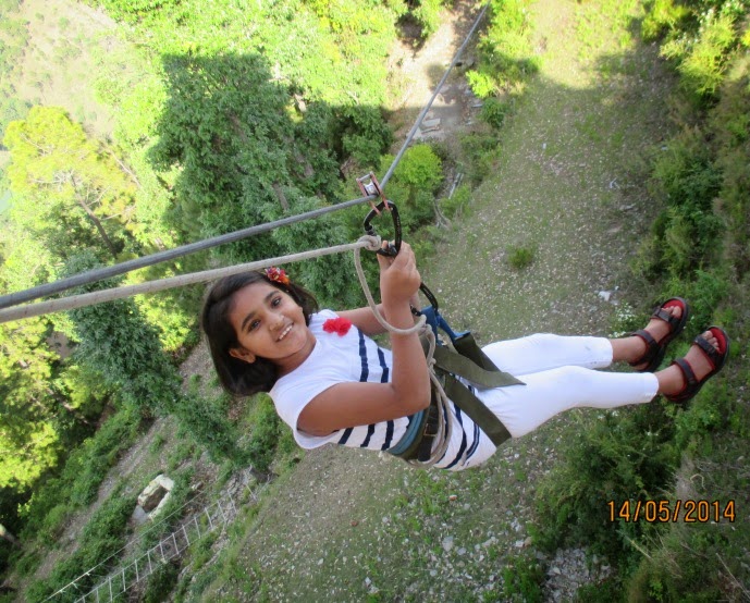 On the top of the World...: Chail Adventure Camping at WIS, Udaipur