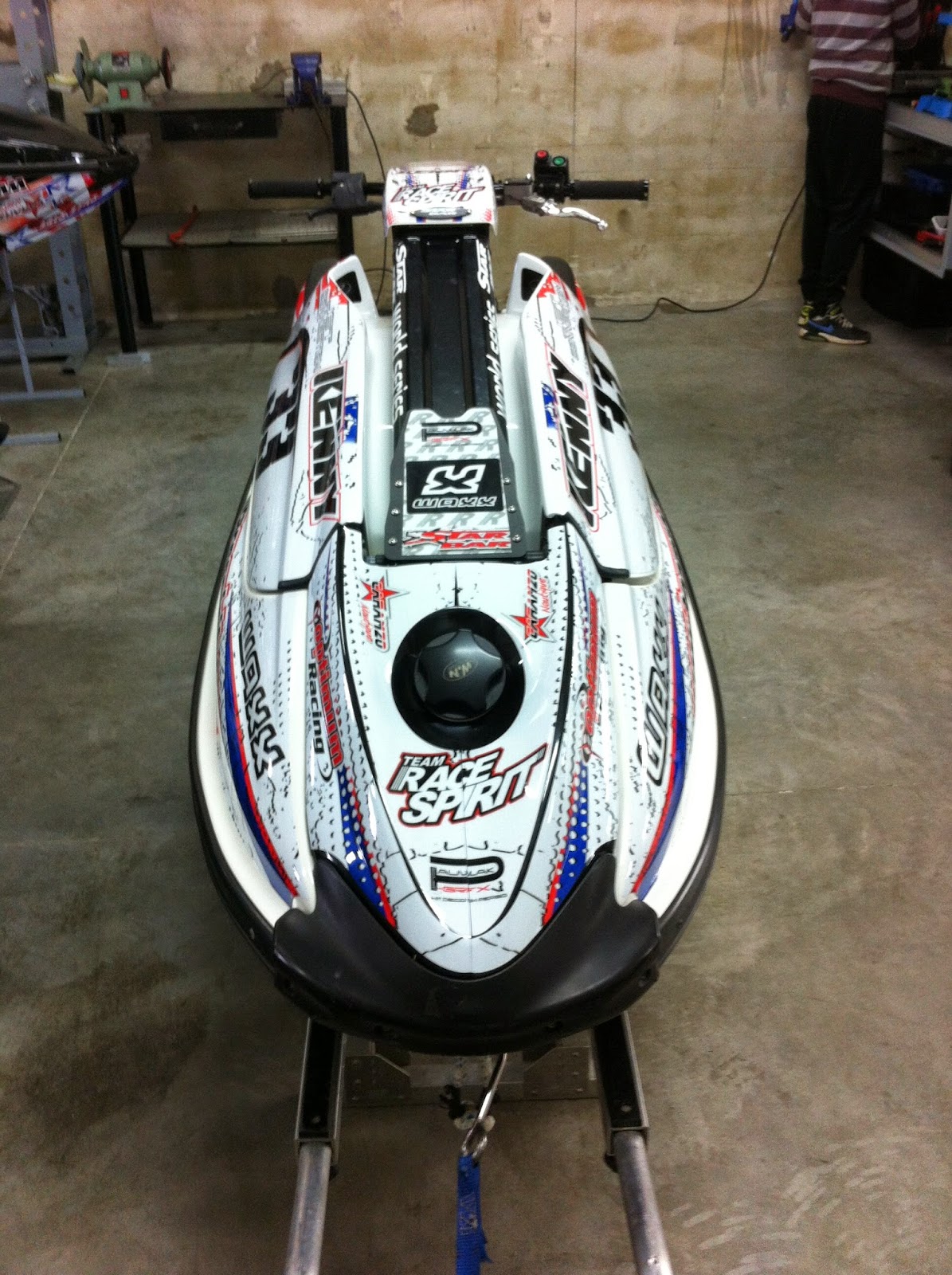PAUWLAK GRFX: Kit Déco Jet Ski KAWASAKI 800 SXR