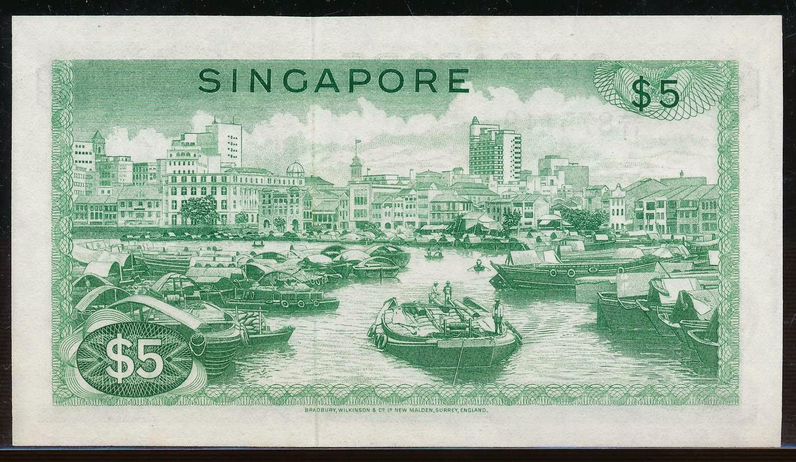 Singapore 5 Dollars banknote Orchid Series|World Banknotes & Coins ...