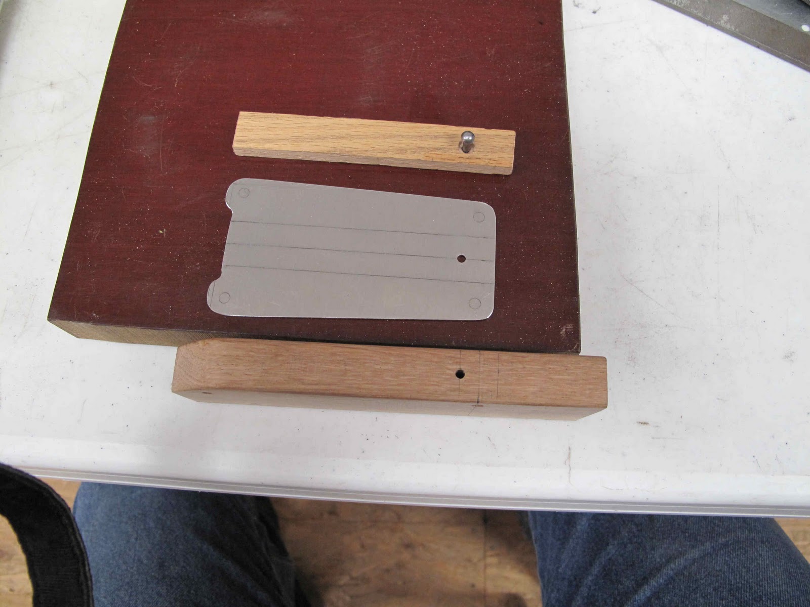 Cessna 140 Rebirth: Window Latch Aluminum Link