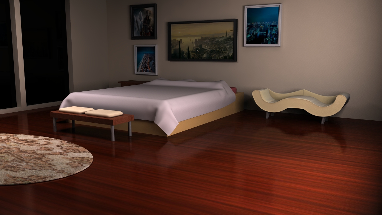 Maya Modeling: Maya Background And Interior Modeling