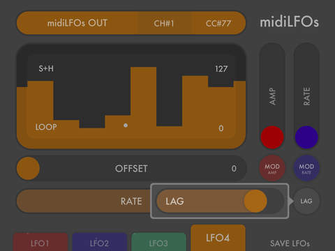 MATRIXSYNTH: New midiLFOs - midi modulation toy for iPad