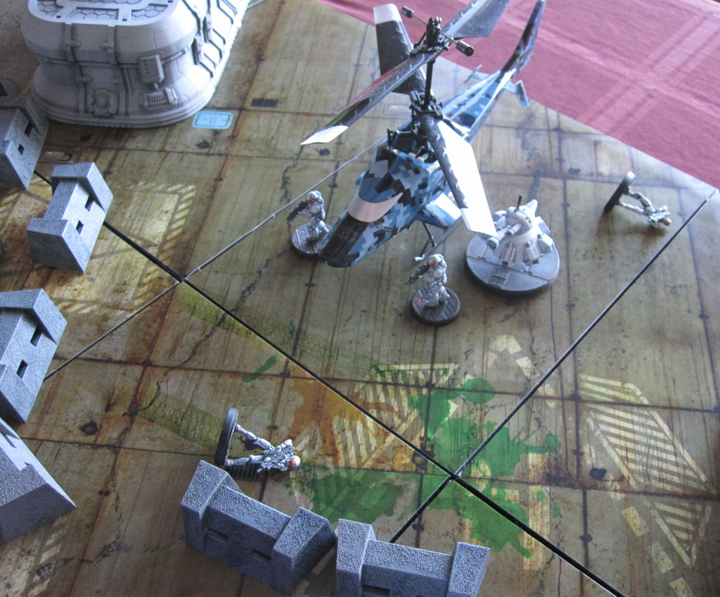 Fawcett Avenue Conscripts: Sedition Wars: Battle Report - Tabletop Style