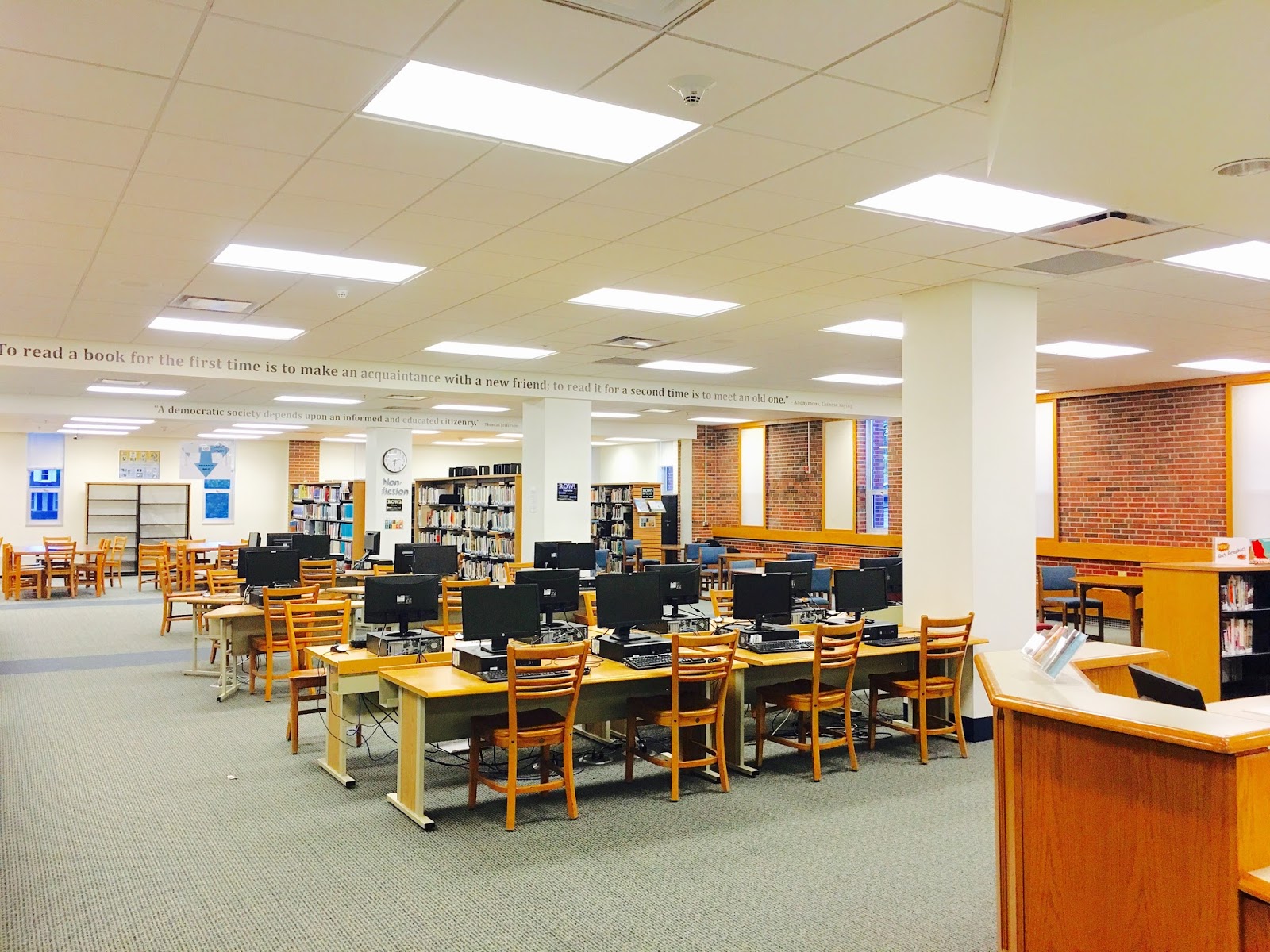 Touring Riverside-Brookfield High School