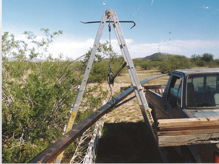w7yrv - Roy's Antenna Farm : 20 meter sterba curtain array