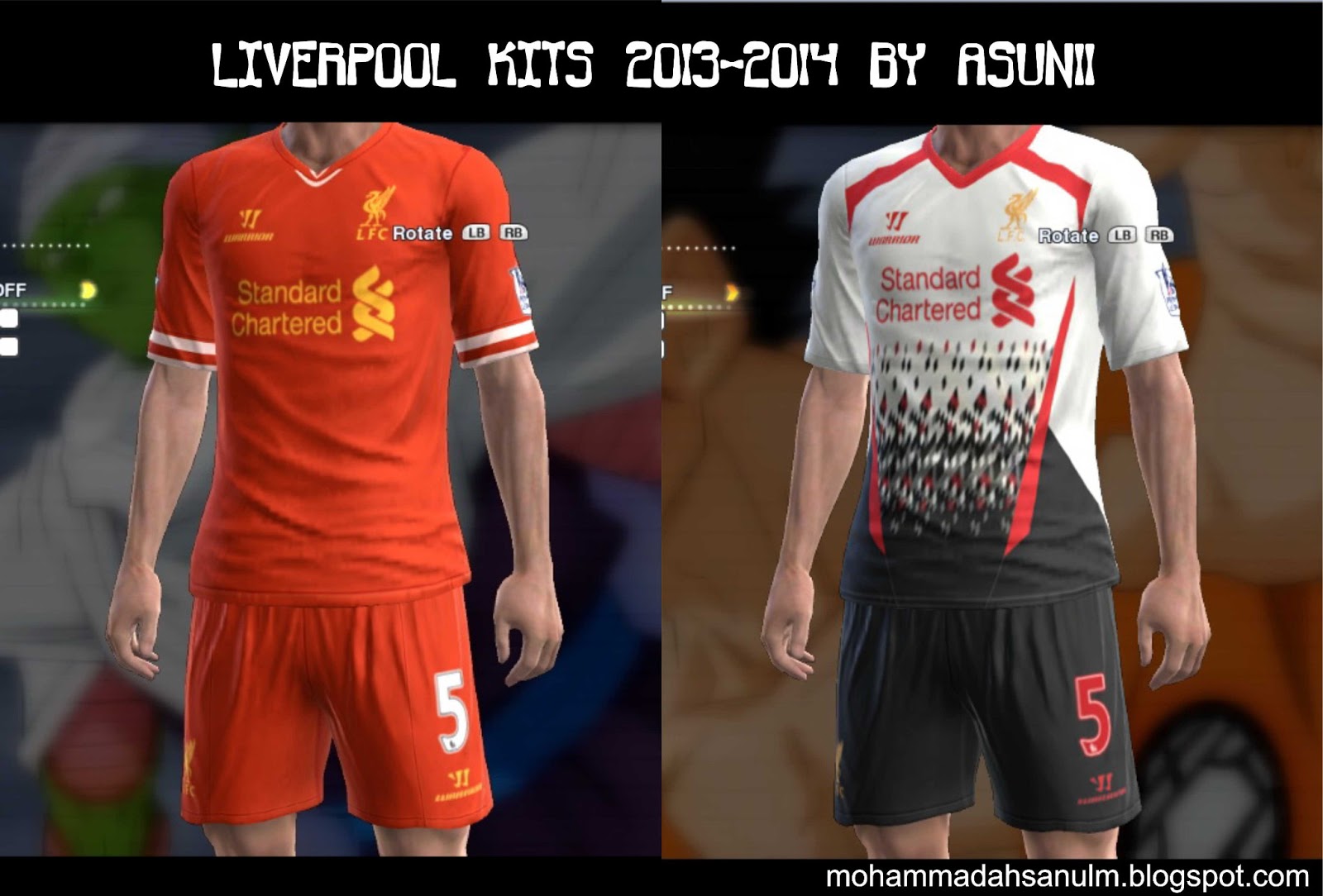 pes-modif: Download Liverpool Kits 13-14 by Asun11