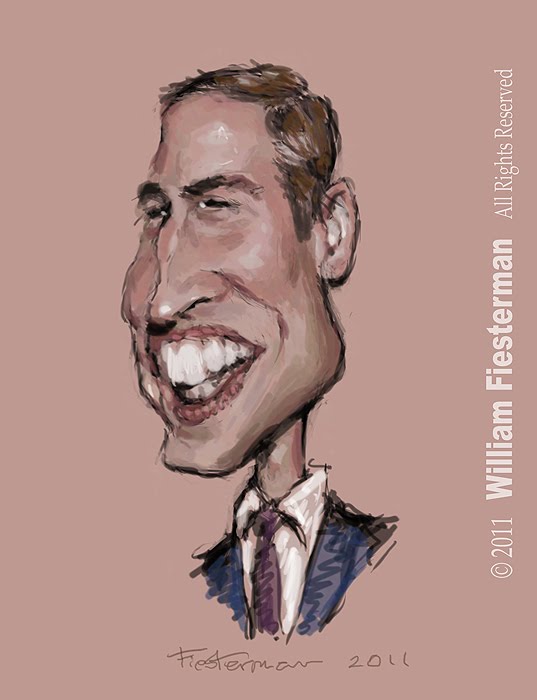 William Fiesterman One Painting or Drawing Per Day: Caricature of ...