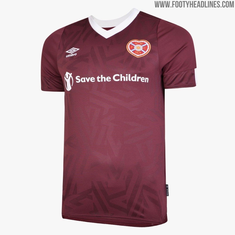 Hearts 19-20 Home Kit Revealed - Footy Headlines