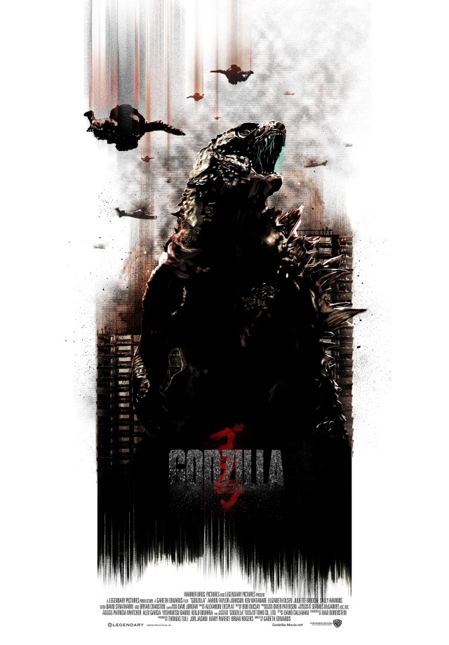 GODZILLA: GALERIA DE POSTERS FAN ART