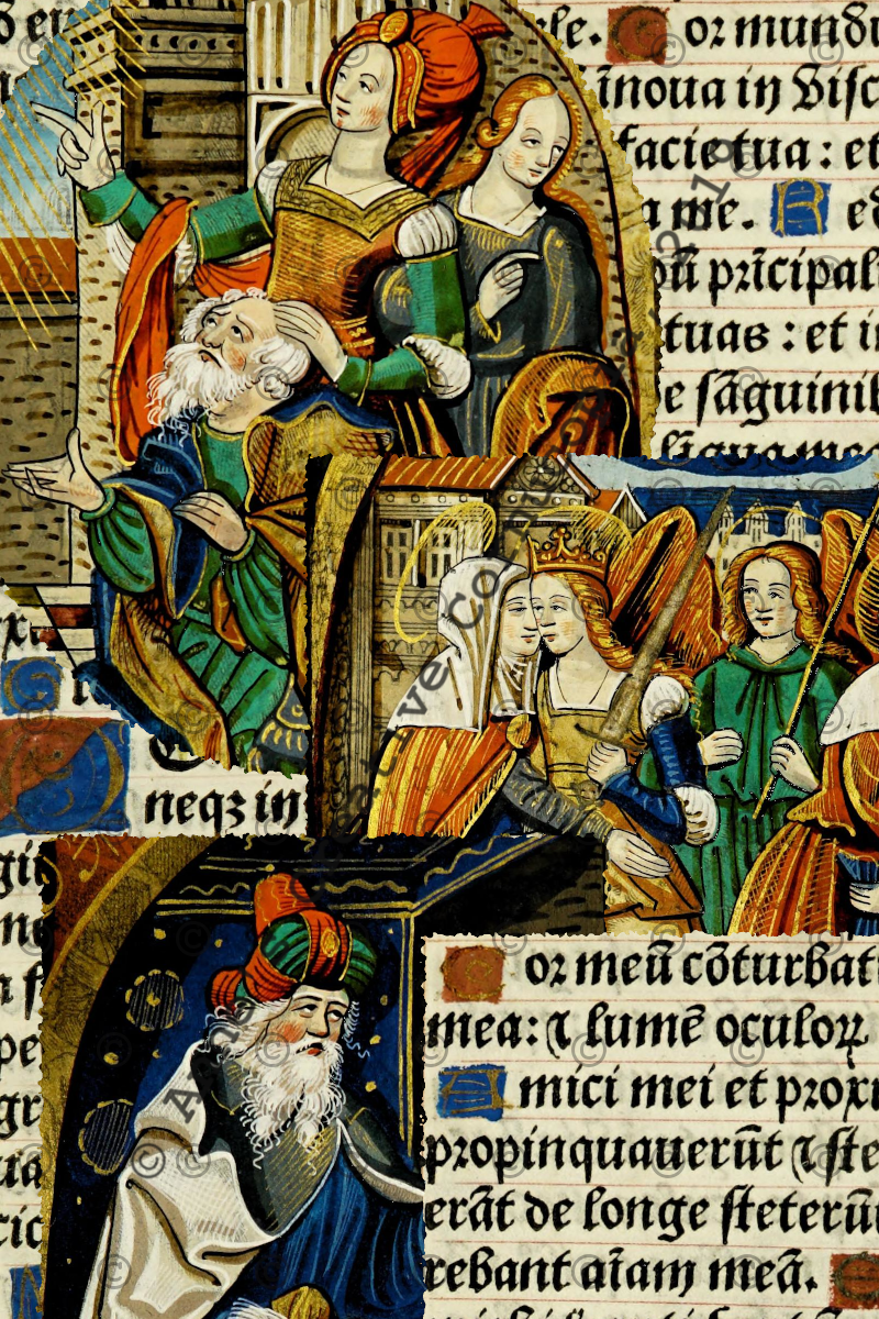 Anne's Creative Cornucopia: "Medieval Story People 2" - Postcard