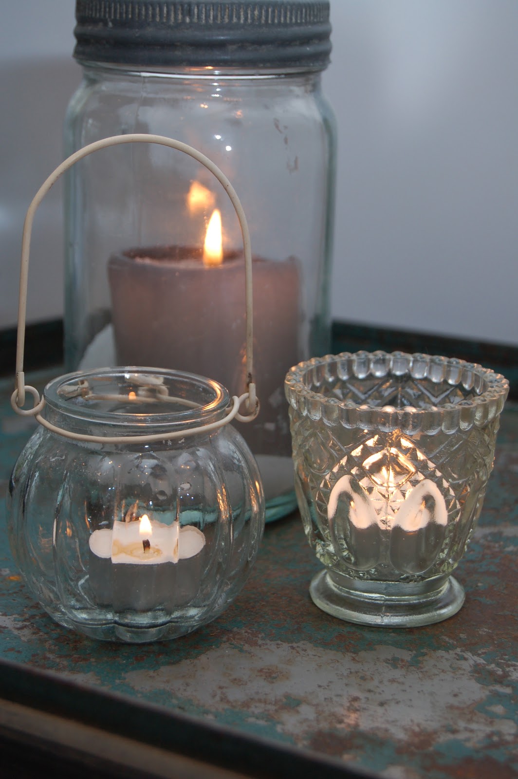 Karlottes butikk: To søte telys lykter