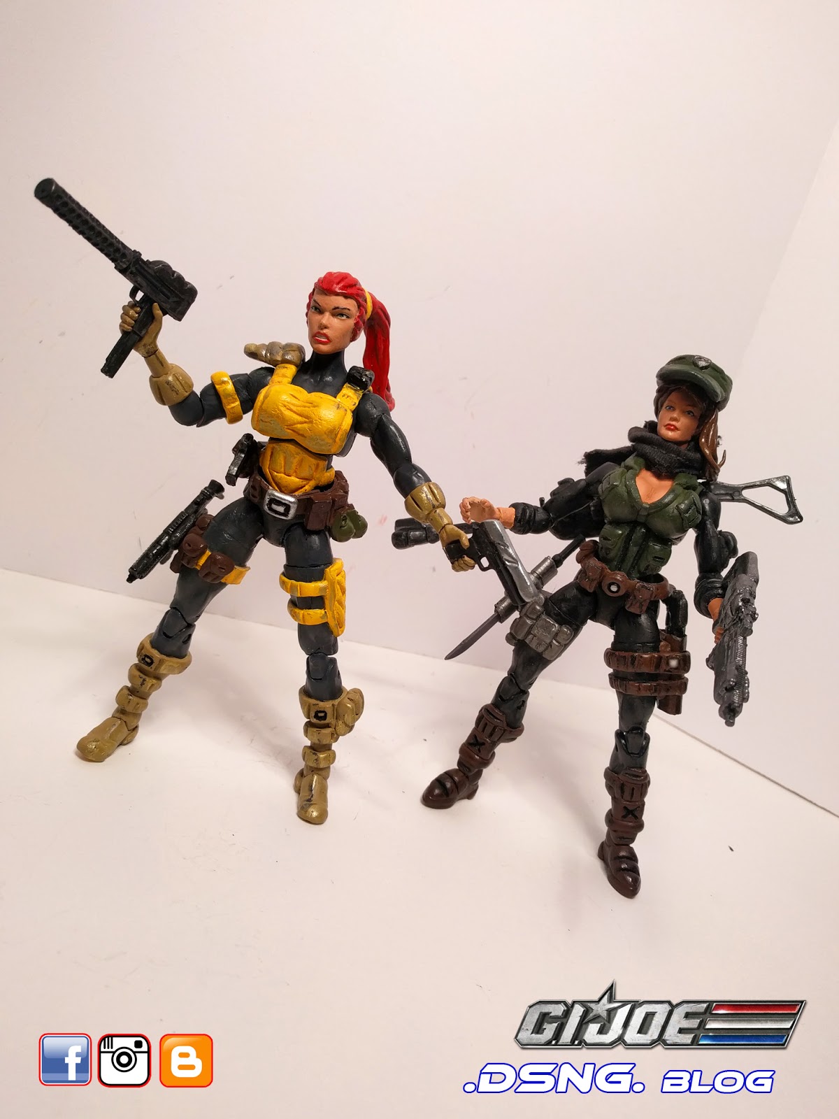 DSNG'S SCI FI MEGAVERSE: CUSTOM LADY JAYE AND SCARLETT! G.I. JOE TOYS ...