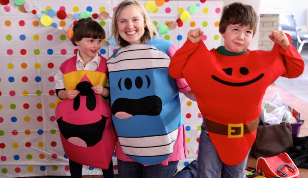 Fab and Thrifty-Something: Retro Mr. Men Bowling Party
