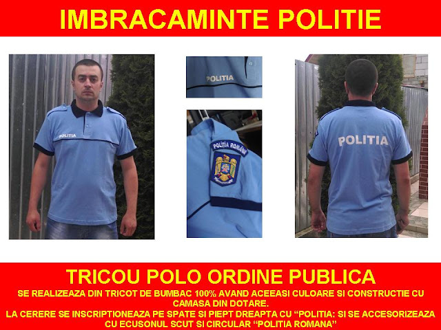 UNIFORME POLIȚIA ROMÂNĂ ȘI POLIȚIA LOCALĂ