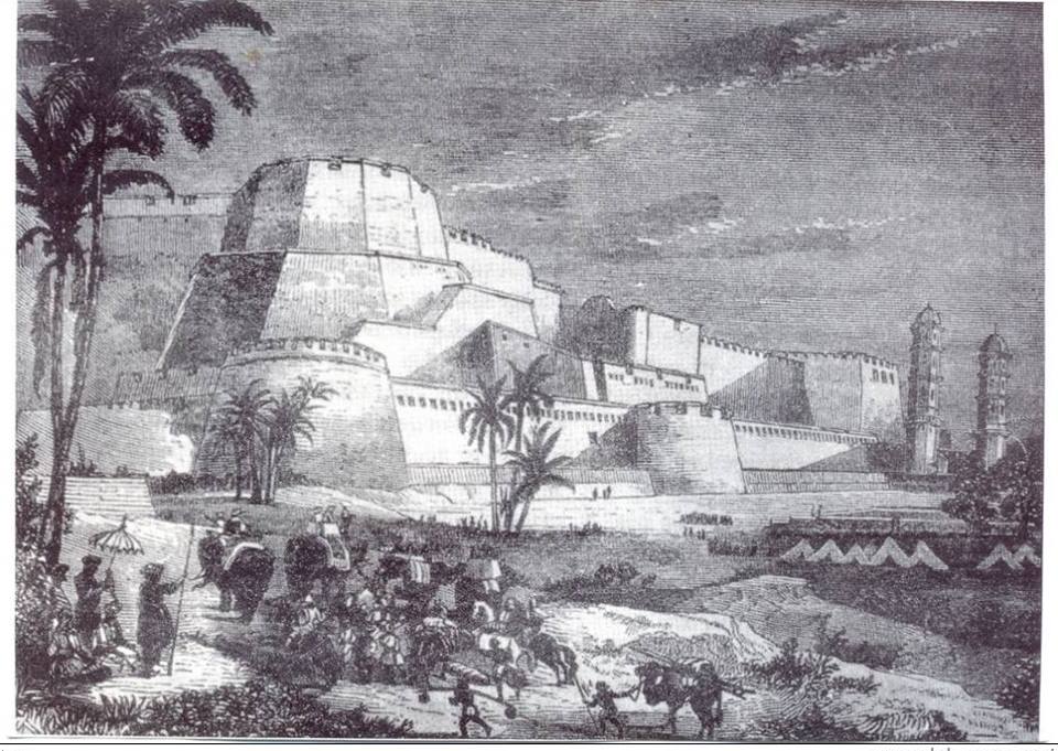 History of Pashtuns: History of Bala Hissar (Peshawar)