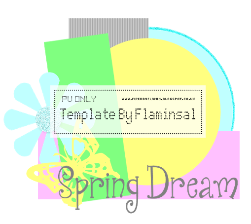 Fired By Flamin: Spring Psp Templates 1-3