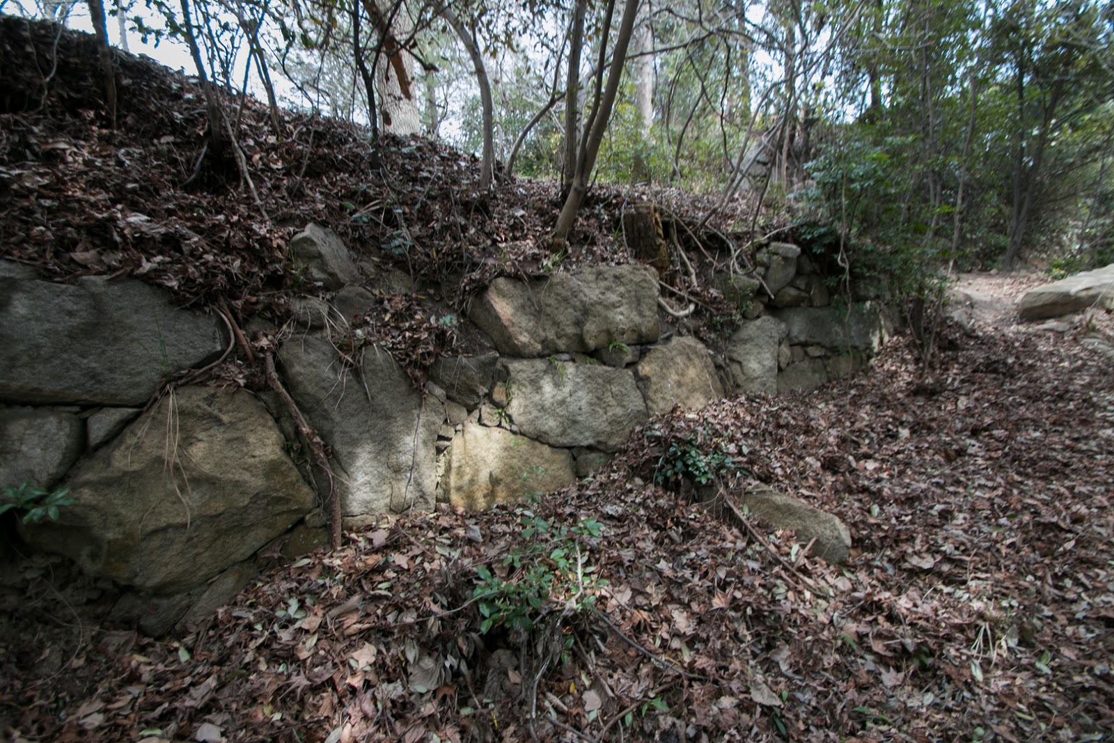 Shimotsui Castle -Castle looking down straight and bridge- | Japan ...