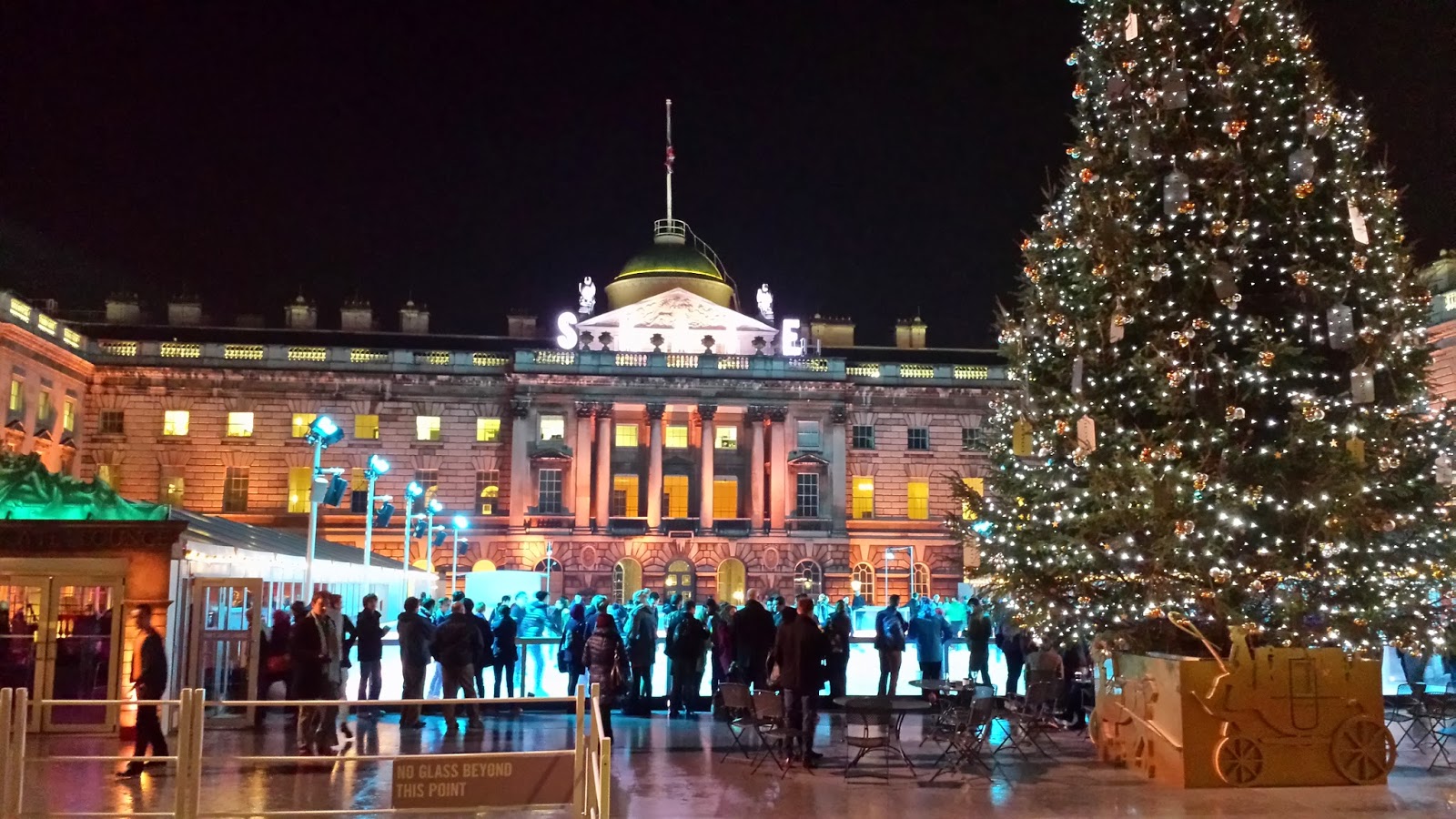 Ice skating at Somerset House | Style Trunk
