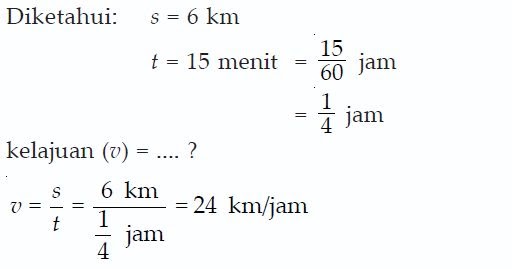 Ide 26+ Contoh Soal Satuan Kecepatan
