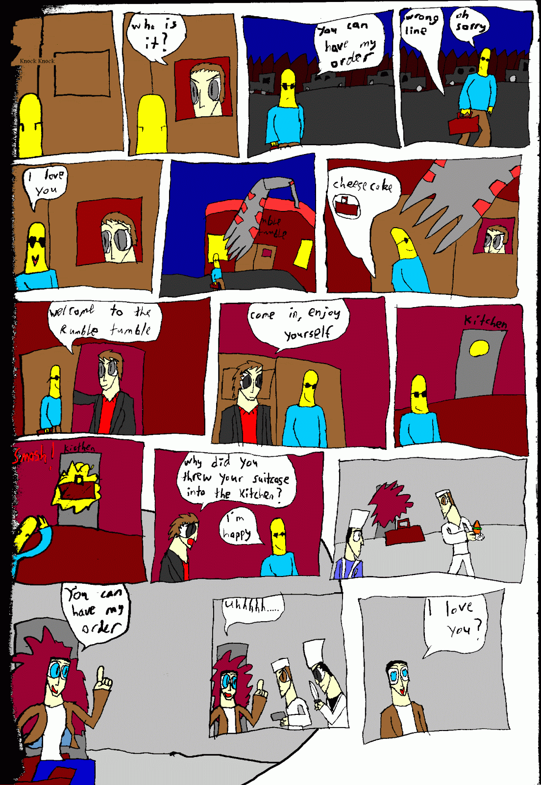Pyromaniac Comics: 1. Start of a rebellion