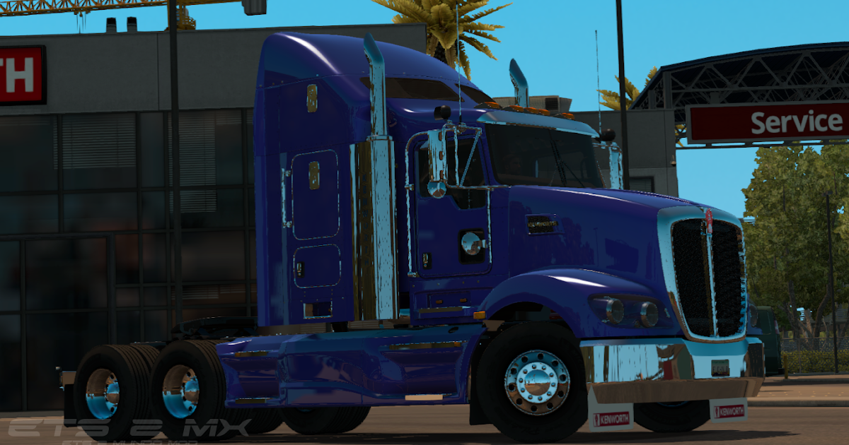 (Tractocamión ATS) Kenworth T609 LHD - ETS 2 Mundo Mod