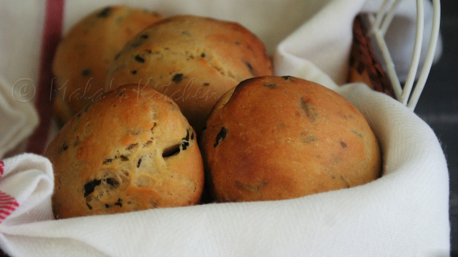 Masala Bun / Khara Bun - Malas-Kitchen